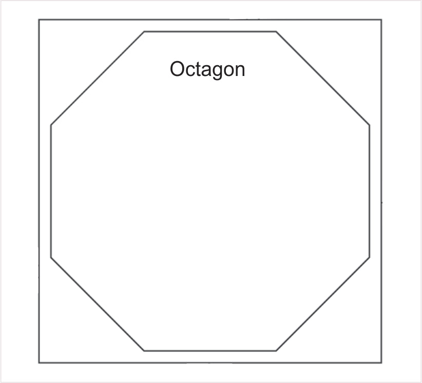 OCTAGON - Floor Graphic - Red - "X Marks the Spot" (25 ct) – Paper and ...